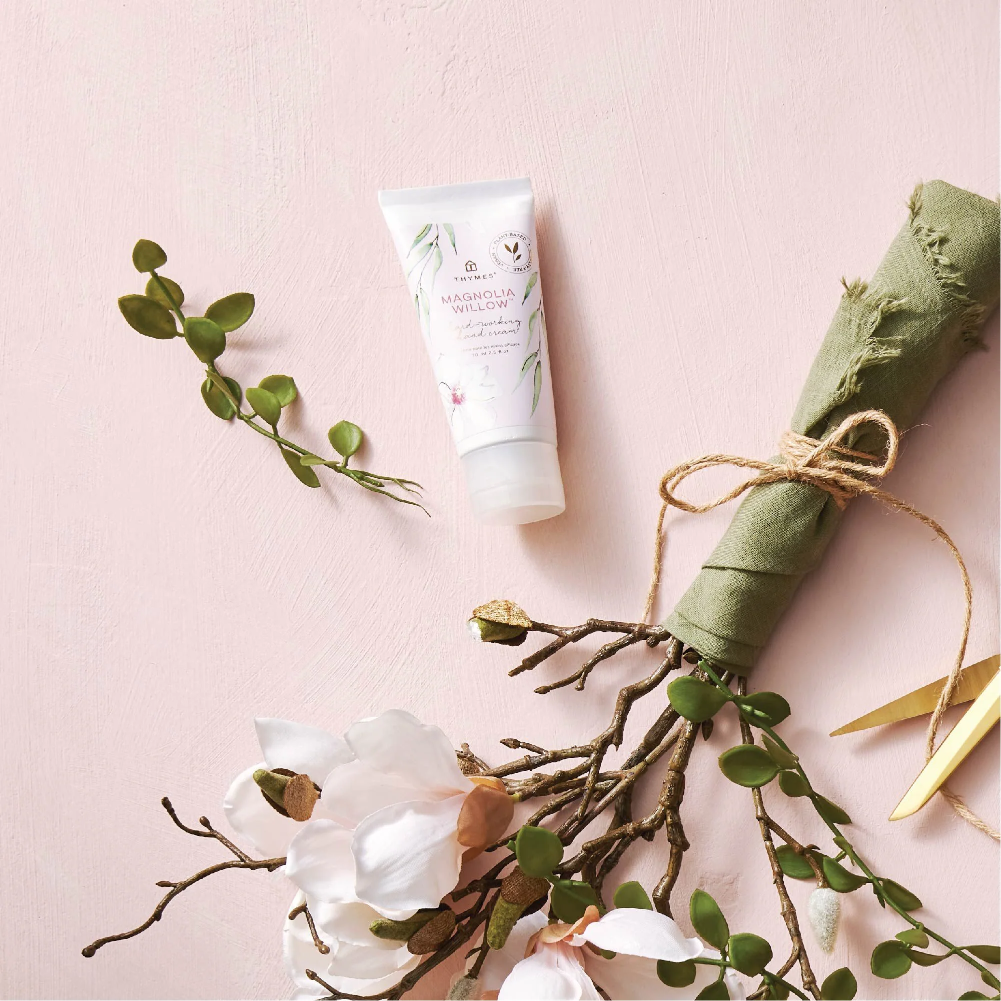 Magnolia Willow Hard-Working Hand Cream - Welcome To Thymes